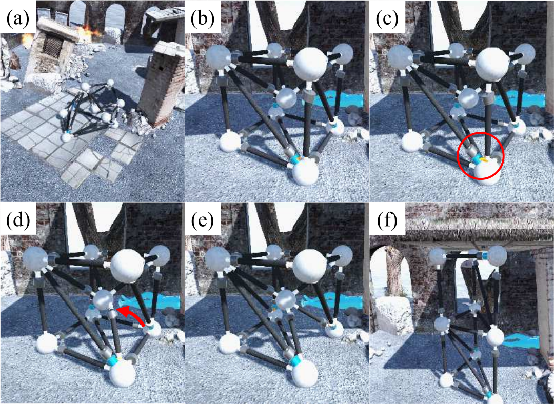 Reconfiguration Solution of a Variable Topology Truss: Design and Experiment – ModLab – UPenn